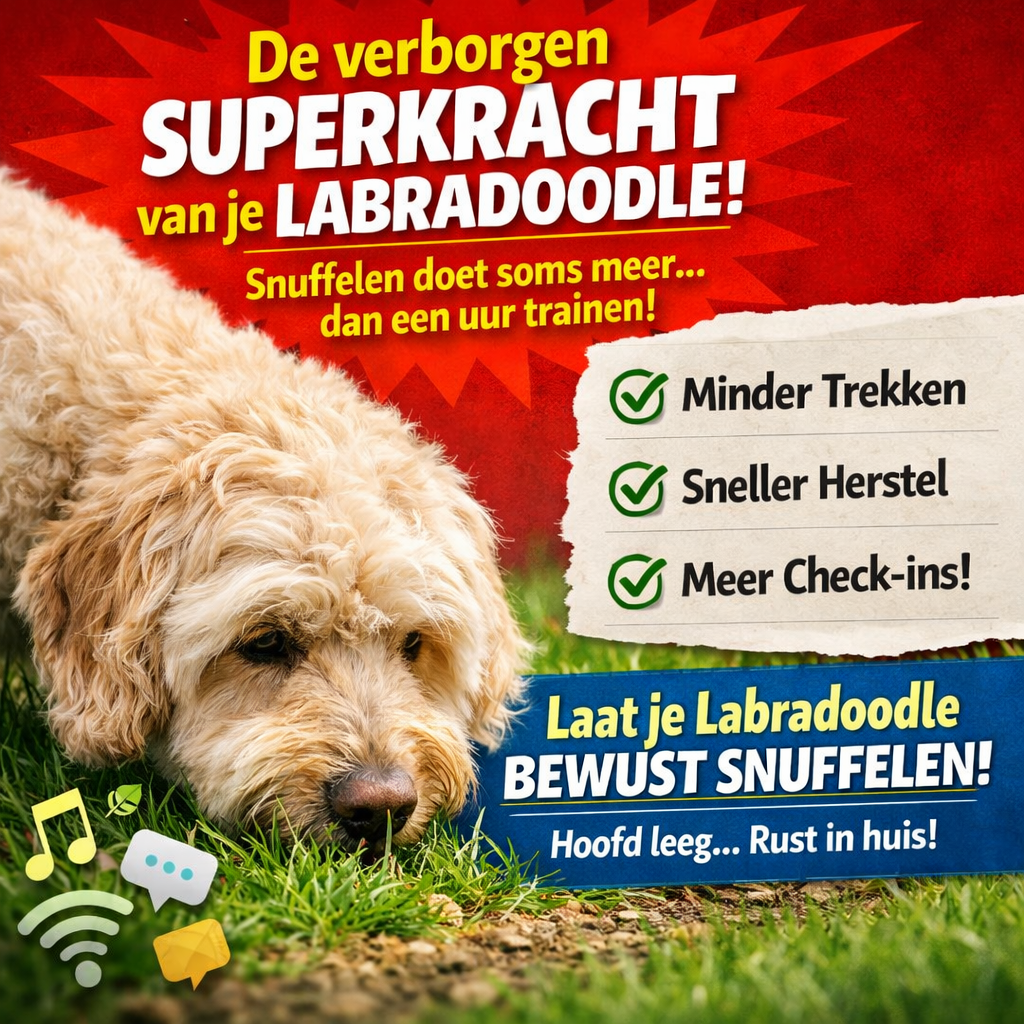 Waarom Labradoodles tijdens het wandelen snel overprikkeld raken